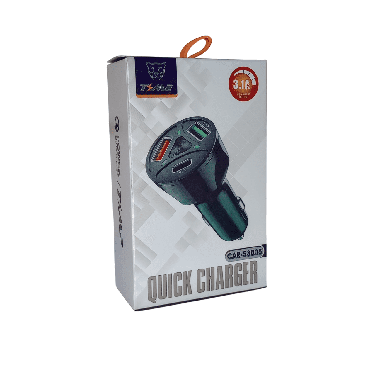 ADAPTADOR AUTO TIPO C + 2 USB 3.1A CAR-53005 - OKEY