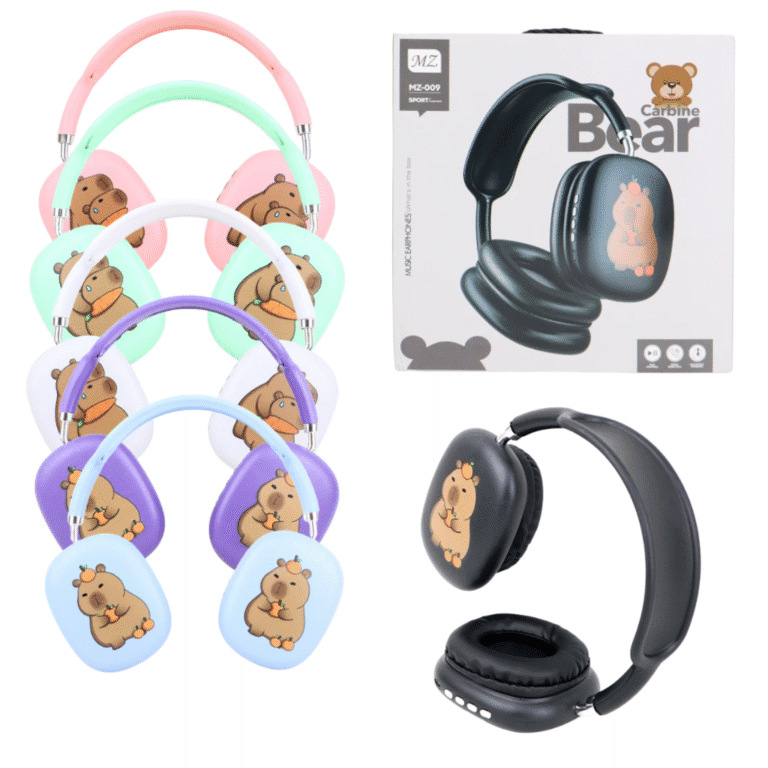 AURICULAR VINCHA BLUETOOTH CAPIBARA MZ-009 - OKEY